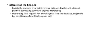 Preparing informative and influential report | PPTX