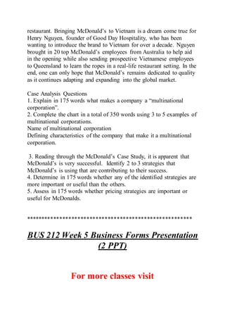 Bus 212 Education Redefined-snaptutorial.com