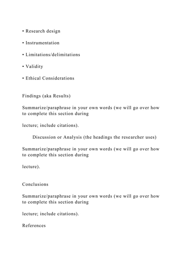 BUS 300 GWAR-Assignment 2 Summarizing and Paraphrasing Bu.docx