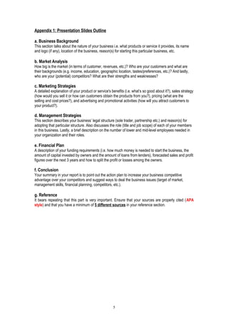 Intro to Business Assignment 1 Business Plan | DOC