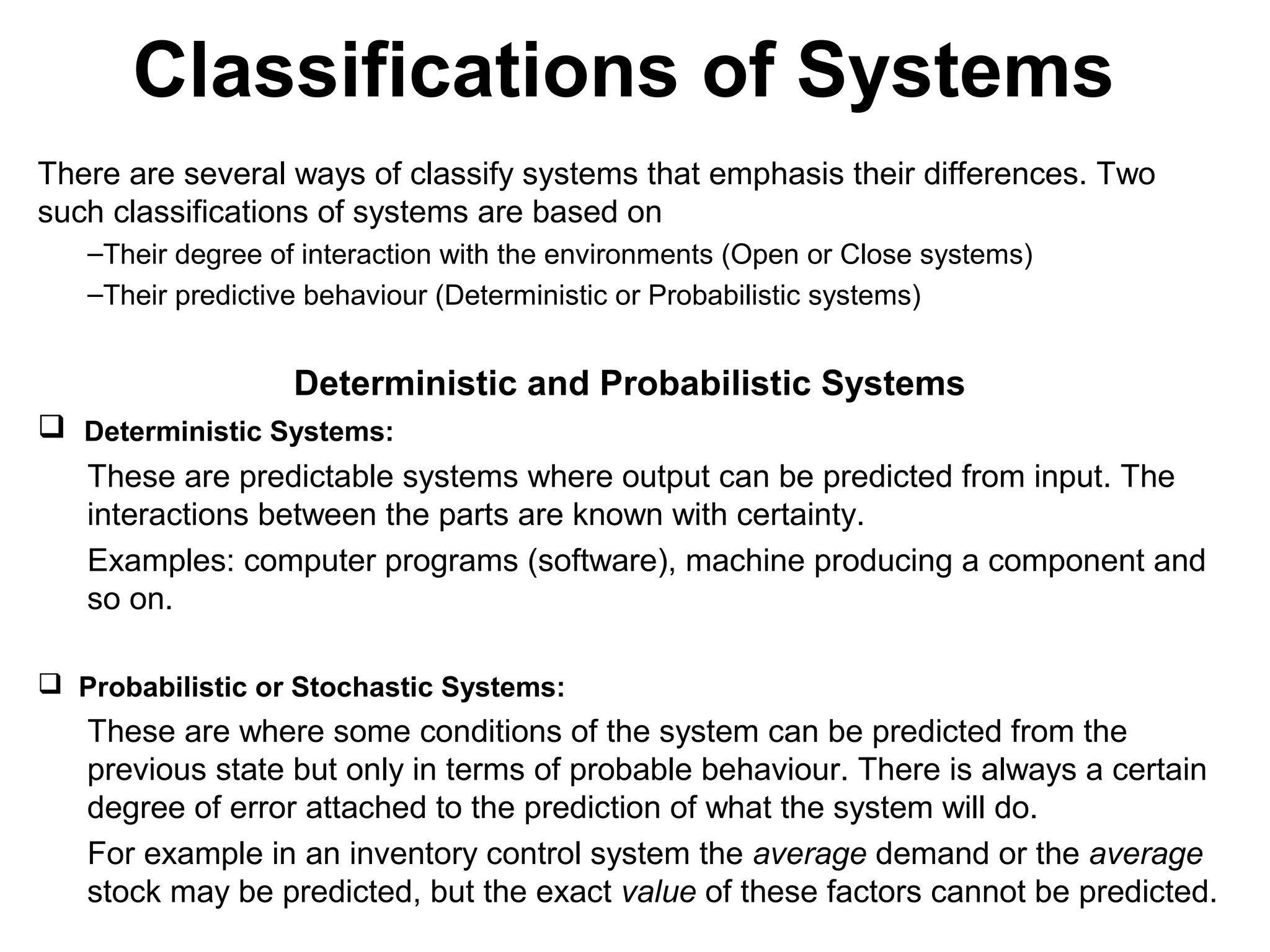 Bus 304 lecture 4-intro system concepts | PPT