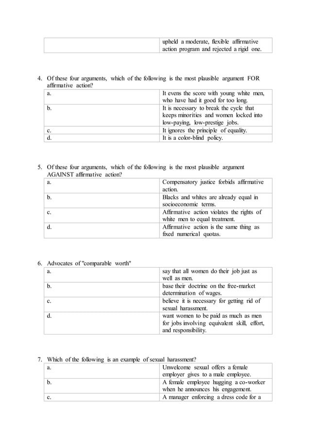 Bus 309 business ethics week 11 quiz | PDF