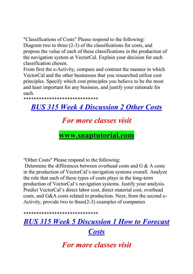 Bus 315 Exceptional Education / snaptutorial.com