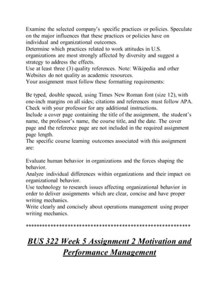 BUS 322 Technology levels--snaptutorial.com