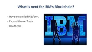 IBM's Blockchain | PPT