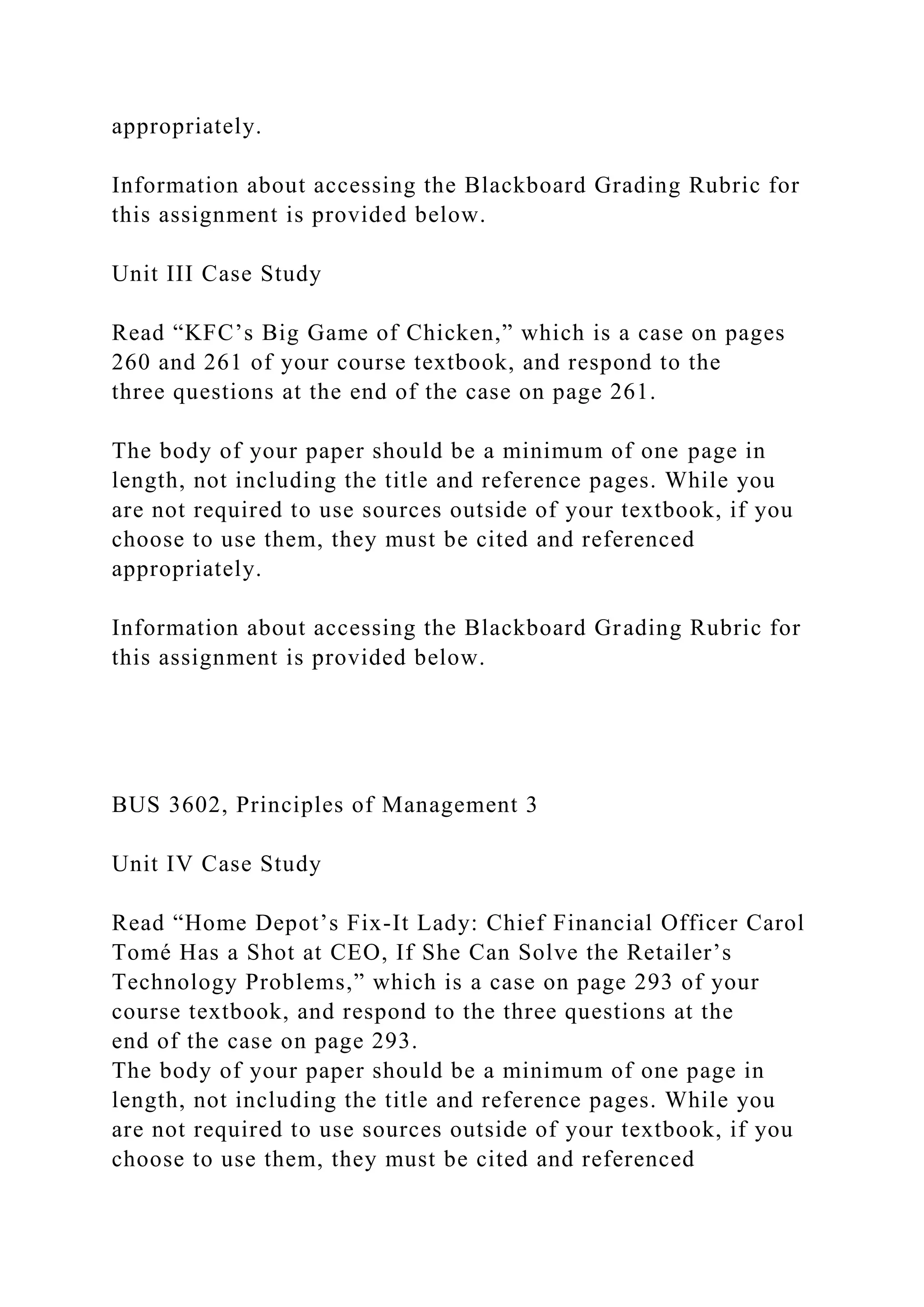 BUS 3602, Principles of Management 1 Course Description .docx