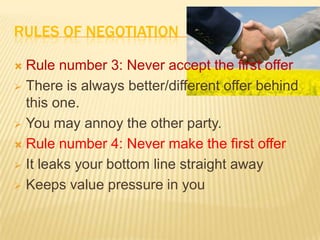 all about negotiation | PPT