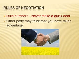 all about negotiation | PPT