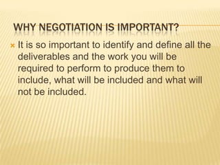 all about negotiation | PPT