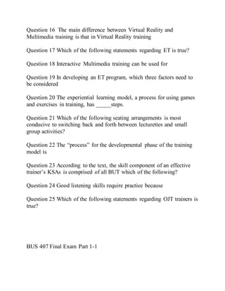 Bus 407 Enthusiastic Study / snaptutorial.com