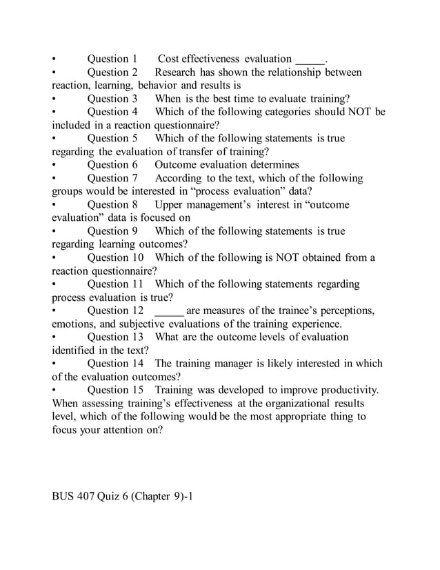 BUS 407 Education Redefined / snaptutorial.com