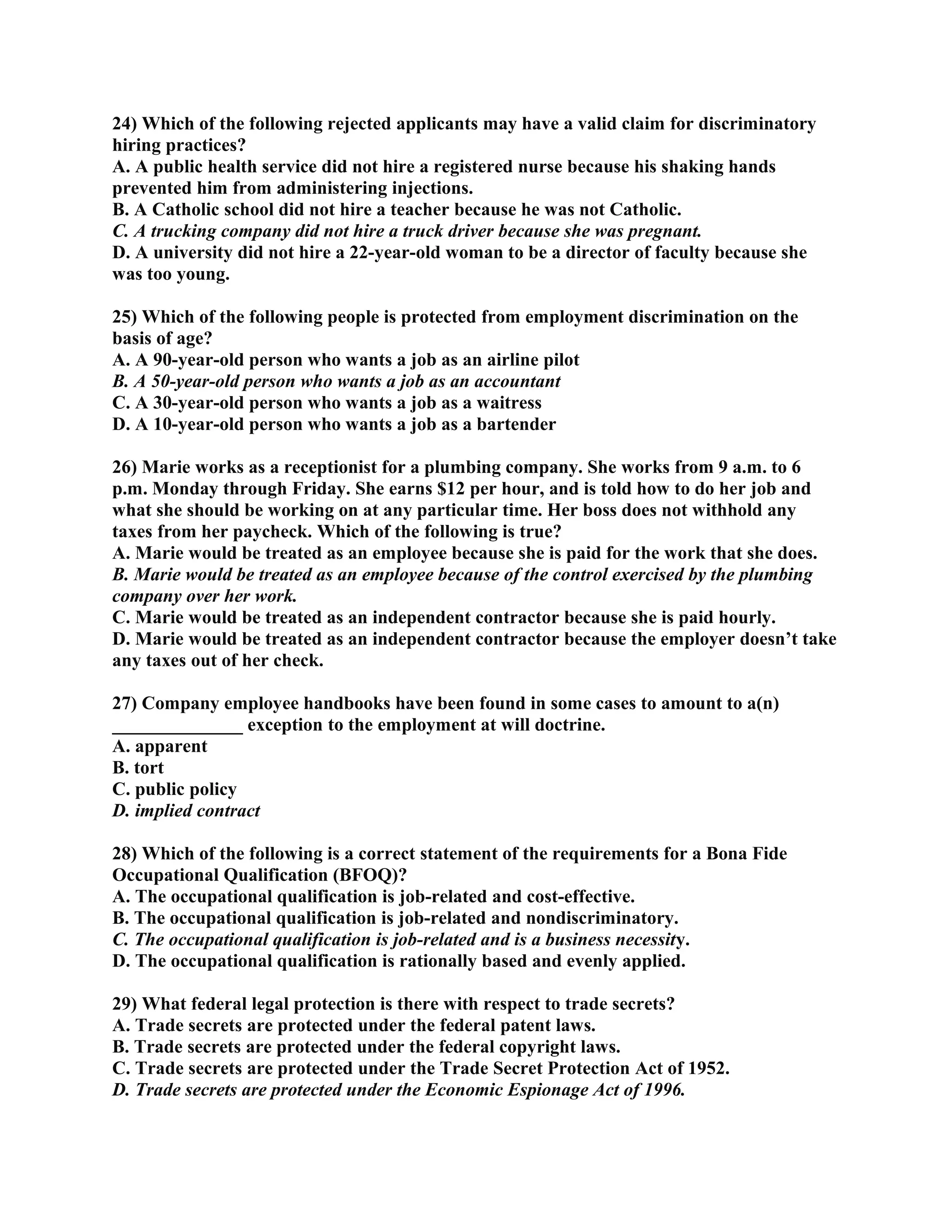 Bus 415 final exam | DOC