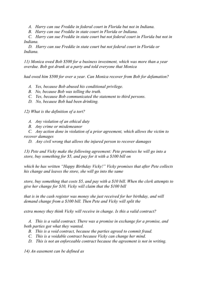 Bus 415 final exam guide | PDF