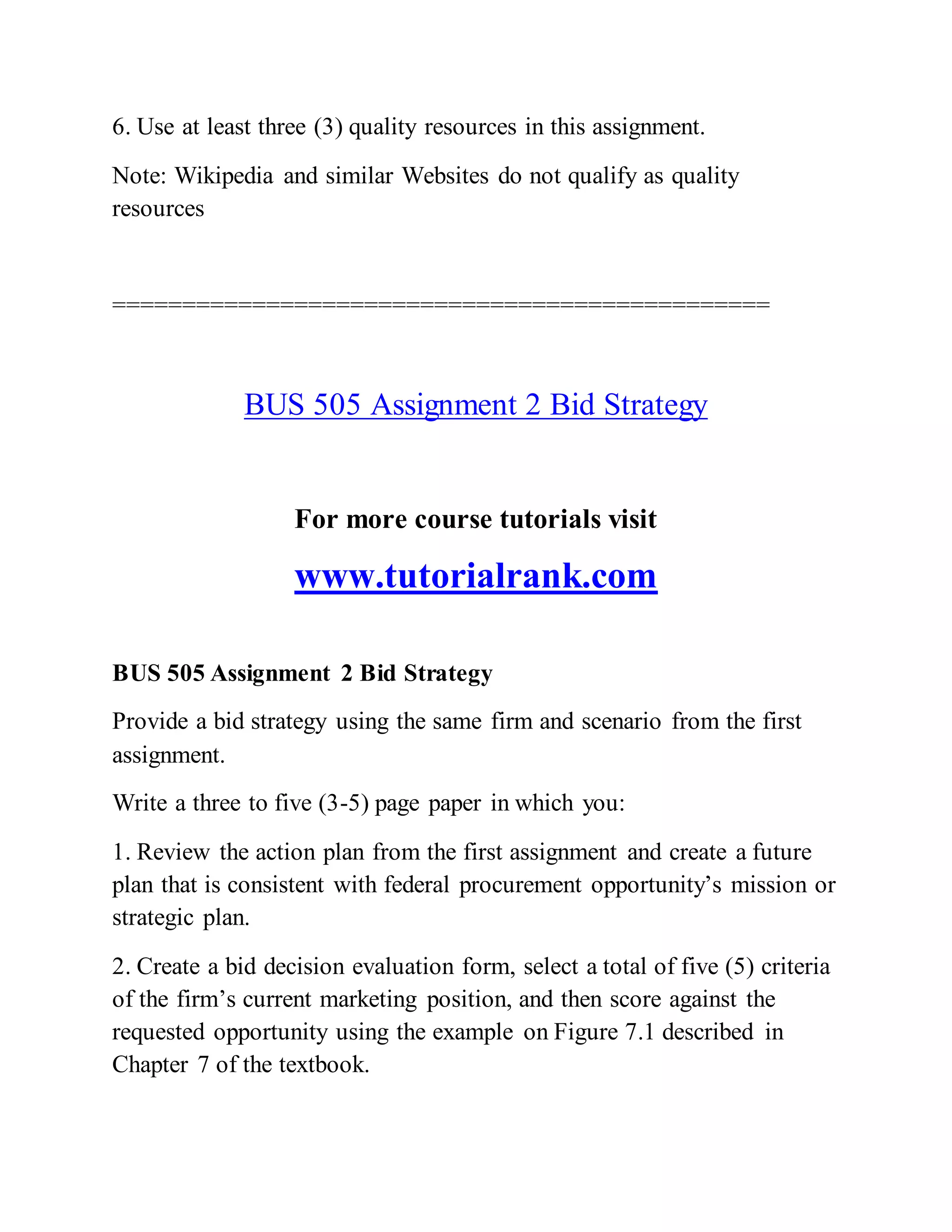 BUS 505 Inspiring Innovation/tutorialrank.com