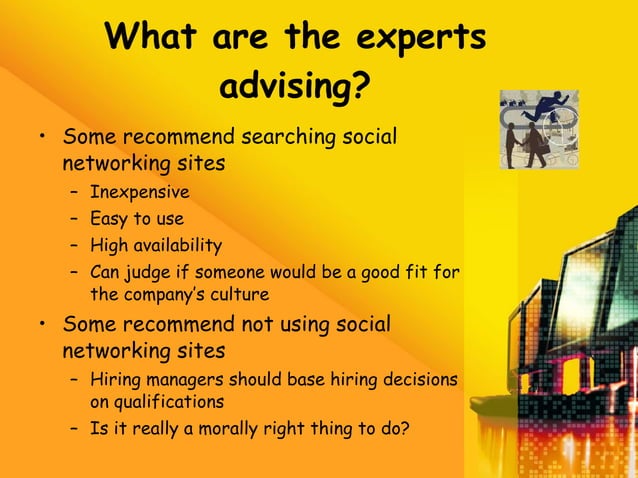 Social Networking and Recruiting | PPT