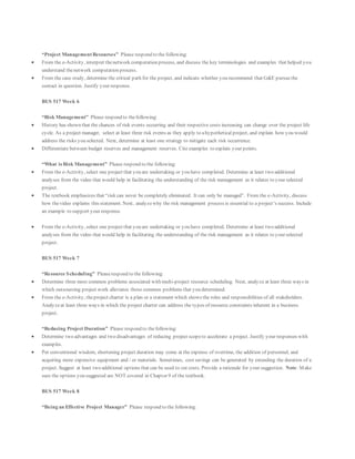 Bus 517 project management | DOCX