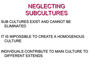 CHANGING ORGANISATIONAL CULTURE - MBA Study | PPT