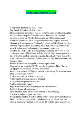 BUS 599 Effective Communication / snaptutorial.com