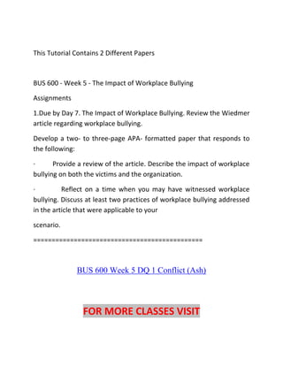 BUS 600 HOMEWORK Introduction Education--bus600homework.com