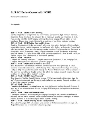 Bus 642 entire course ashford | PDF