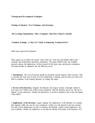 Bus 680 entire course training and development | DOCX