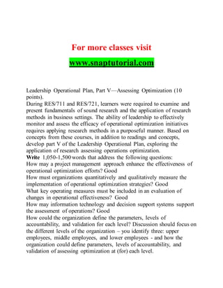 Bus 721 Education Redefined - snaptutorial.com