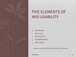 Advantages of MIS | PPT