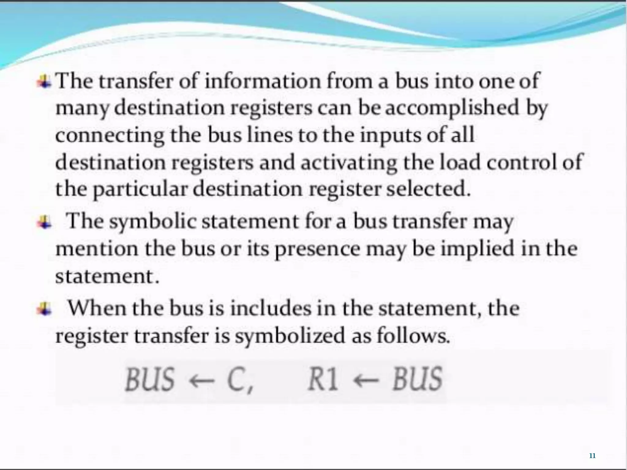 Bus and memory transfer | PPTX