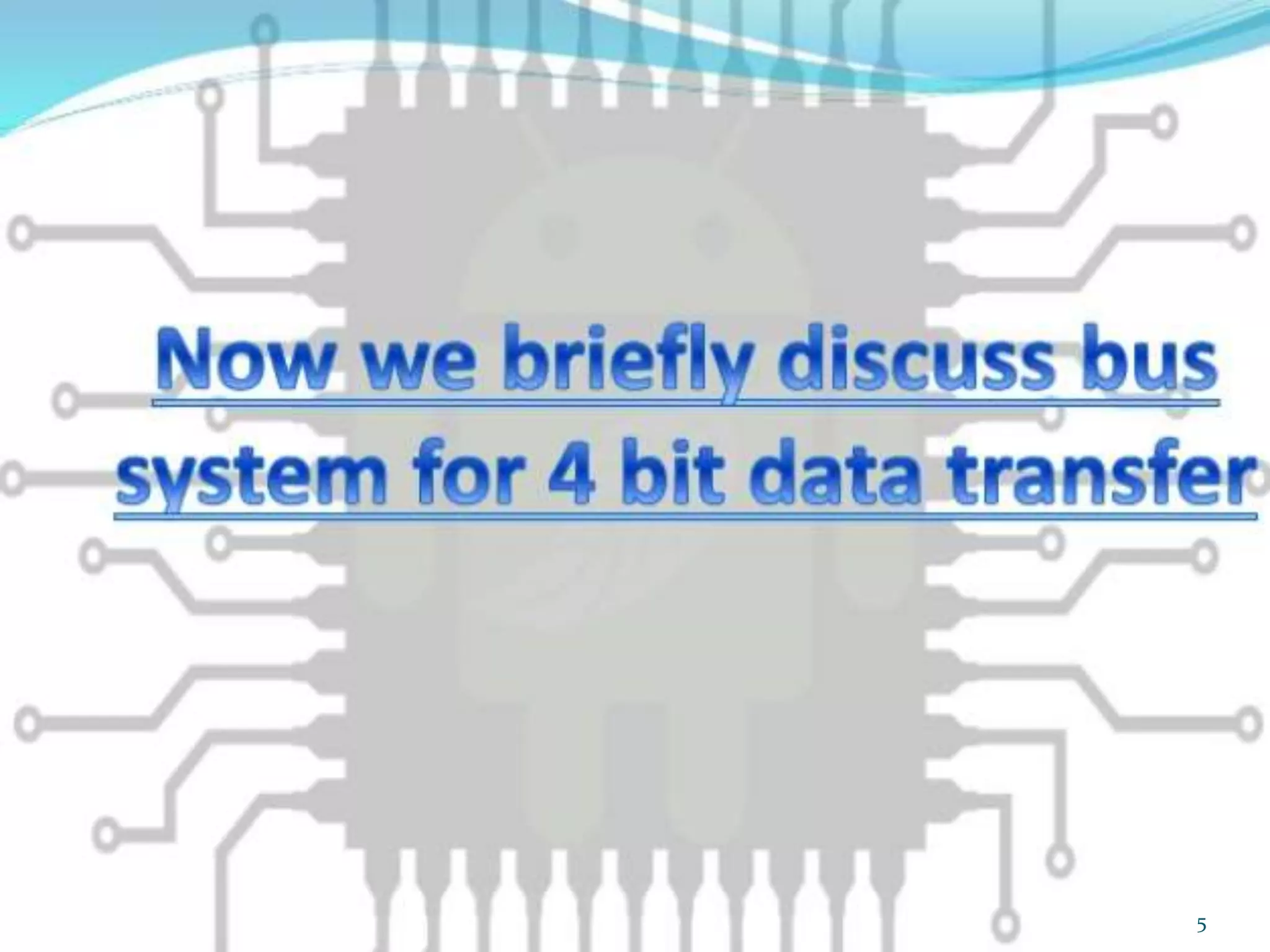 Bus and memory transfer | PPTX