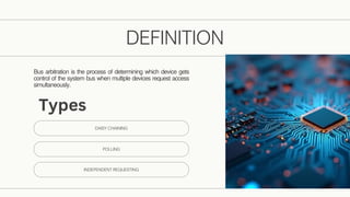 BUS ARBITRATION of 8086 Microprocessor.. | PDF