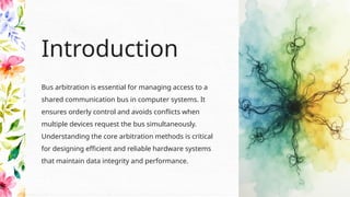 Bus Arbitration for computer organisation.pptx
