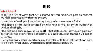 BUS Architecture(Unit1) computer architecture.ppt