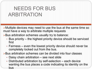 Bus aribration | PPTX