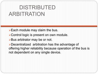Bus aribration | PPTX
