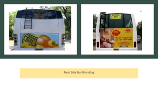 Bus back panel branding by Trailblazerr Consultant | PPT