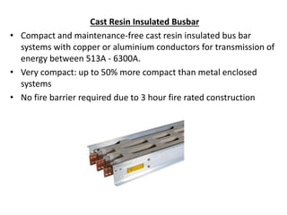 Basics of Electrical Busbar - Residential & Commercial Projects | PPTX