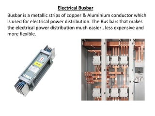 Electrical Power Distribution Bars