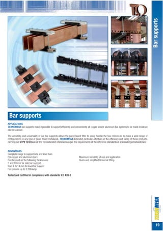 Busbar Supports Universal-Compact-Flat | PDF