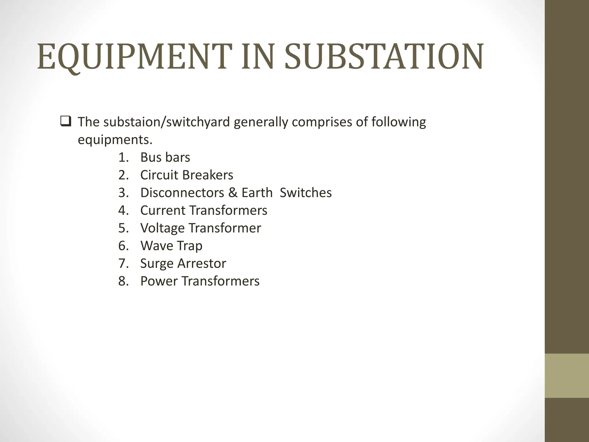 BUS BAR ARRANGEMENT For power system Design.ppt