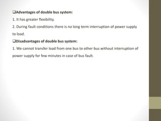 BUS BAR ARRANGEMENT For power system Design.ppt