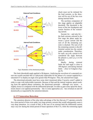 Digital Low Impedance Bus Differential Protection | PDF