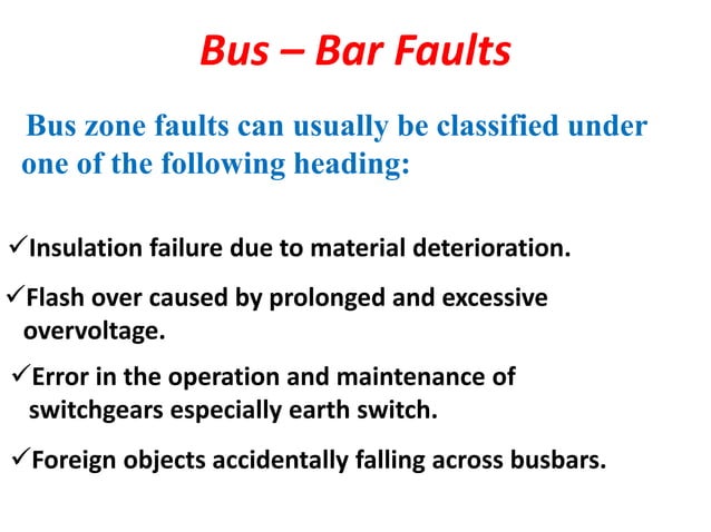 Busbar protection LEC 1 | PPTX | Science