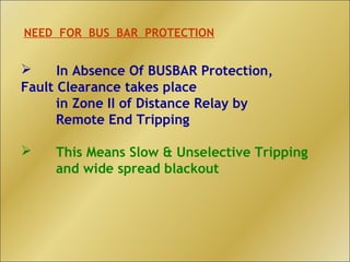 Bus Bar Protection | PPT