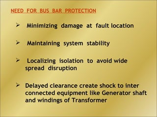 Bus Bar Protection | PPT