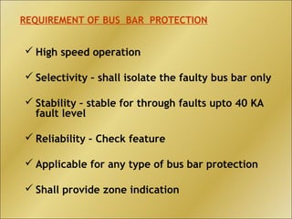 Bus Bar Protection | PPT