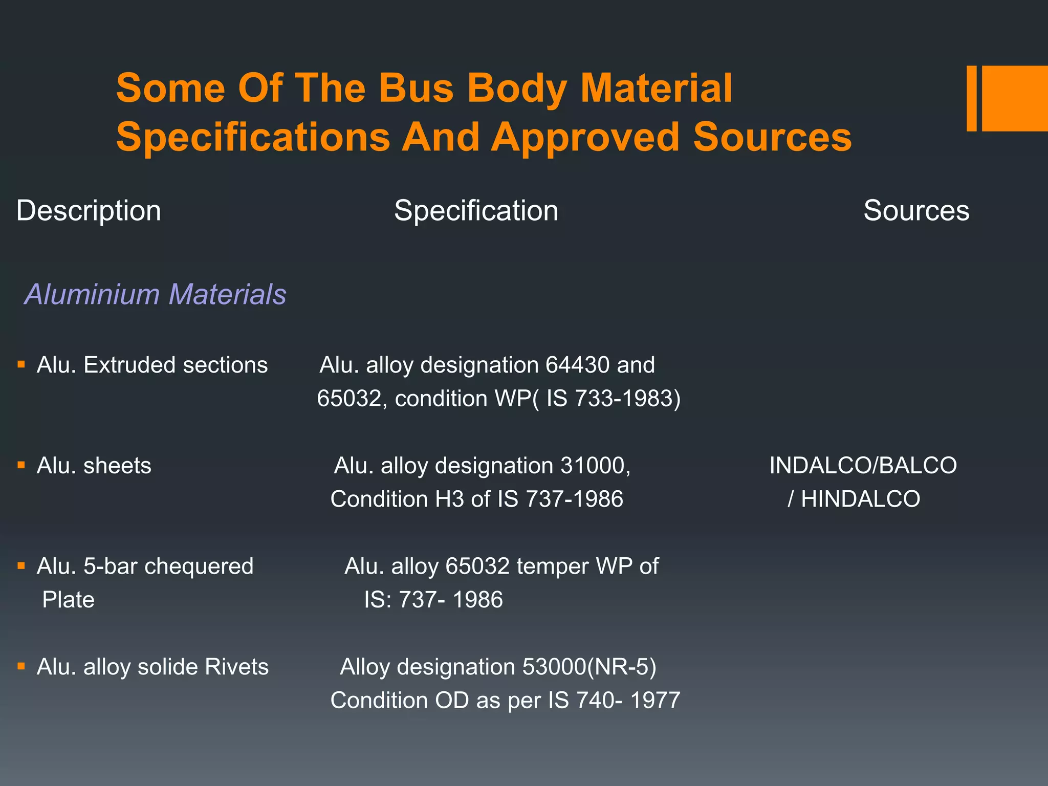 Bus body fabrication- Design & Analysis | PPTX