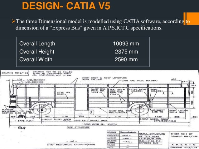 Bus body fabrication- Design & Analysis
