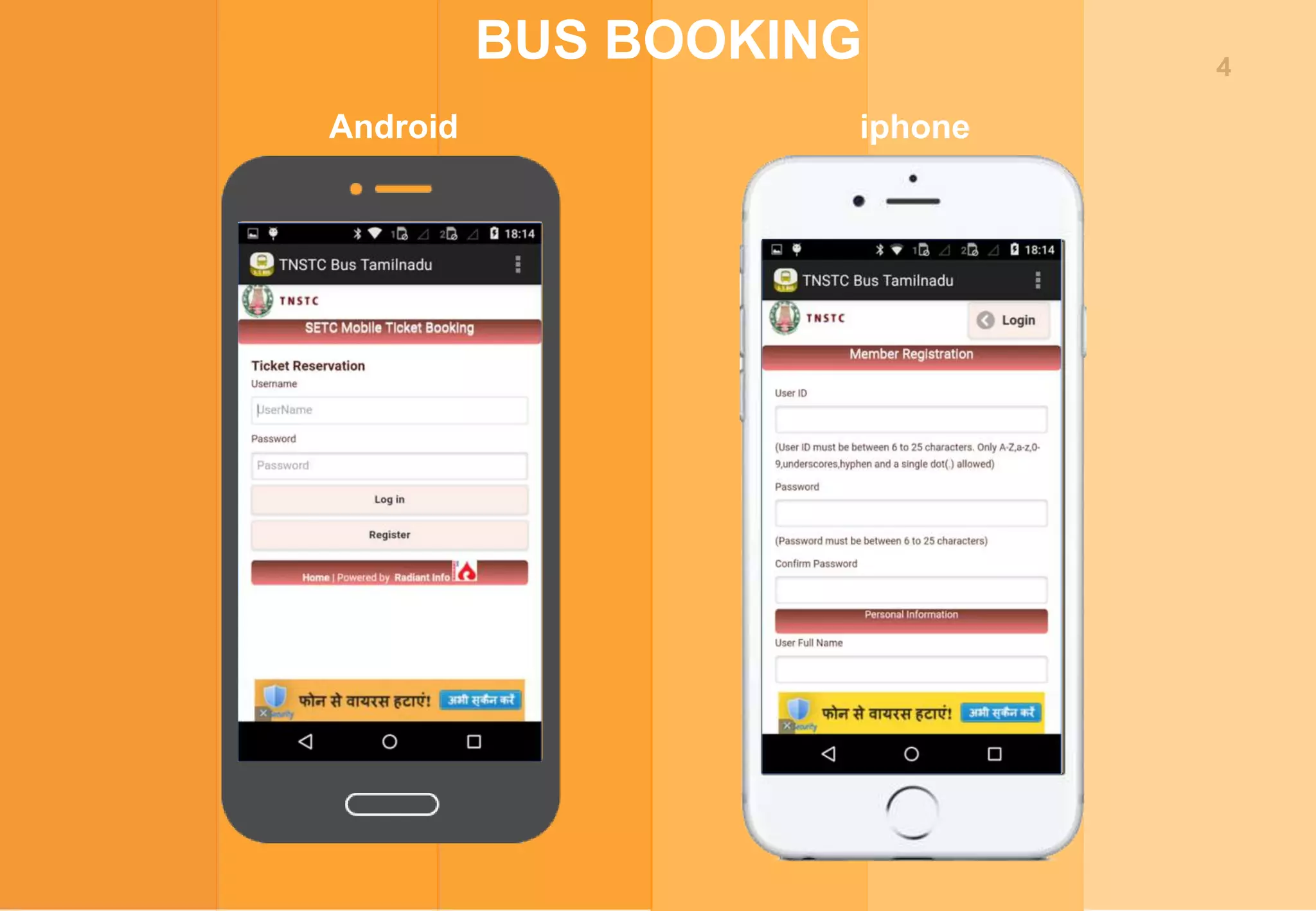 Bus booking App | PPT