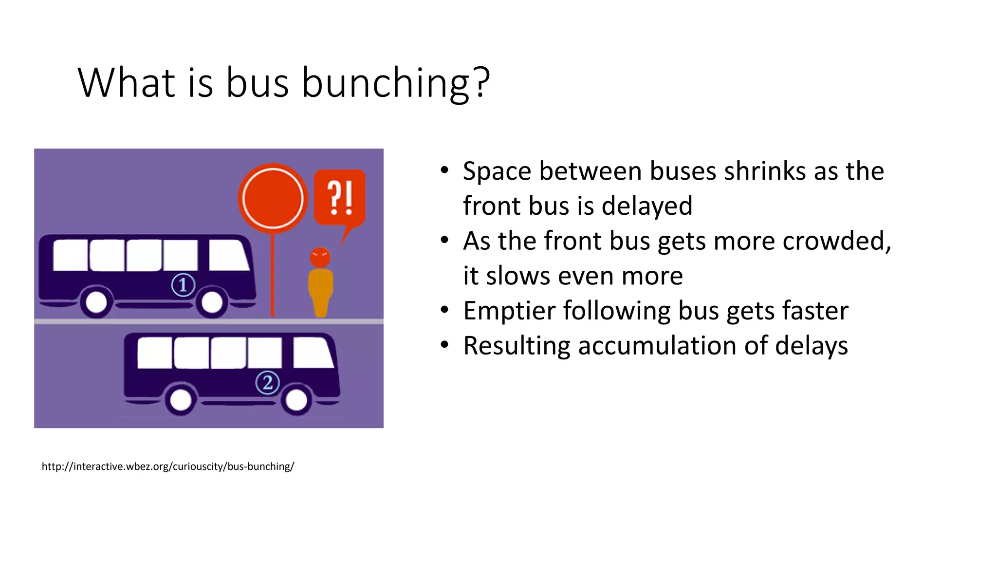 Modeling Bus Bunching | PDF