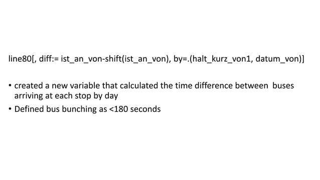 Modeling Bus Bunching | PDF